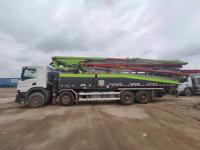 China Zoomlion 63m Lower Truck Mounted Concrete Boom Pump with Vibrating Amplitude of 2.6mm for sale