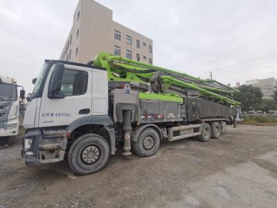 China Affordable Cylinder Type Mobile Pump Zoomlion 63meter 52meter Used Concrete Boom Pump for sale