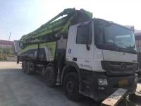 China Zoomlion 63m Truck Mounted Concrete Boom Pump for Versatile and Flexible Applications for sale