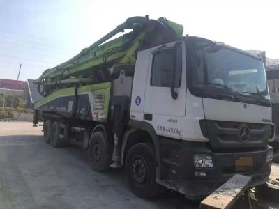 China Zoomlion 63m Truck Mounted Concrete Boom Pump for Versatile and Flexible Applications for sale