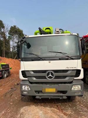 China Refurbished Zoomlion 56 Meter Concrete Pump Truck with Max.Theory Output of 120/180 M3/H for sale