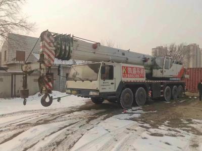 China Five-Arm Jib and 5 Shafts 2009 Zml Used 90ton Crane Truck Crane for Your Demands for sale