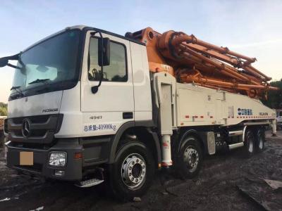 China Hydraulic Machining Process Zoomlion 52m Used Concrete Truck Pump for High Productivity for sale