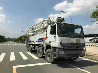 China 13875*2500*4000 mm Used Full Recondition Zoomlion 56m Concrete Pump with Benz Chassis for sale
