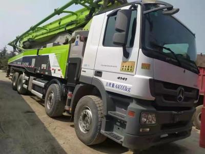 China Hydraulic Machining Process Zlj Original Condition 56 Meter Used Concrete Pump Truck for sale