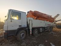 China Used Concrete Pump Zoomlion 52m Structure Cylinder Type for Second-Hand Heavy Machinery for sale