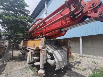 China Used Putzmeister Concrete Pump 53m 6rz Vibrating Amplitude 2.6mm Productivity /h for sale