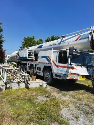 China Five-Arm Crane Jib Maximum Lifting Height 40m Zoomlion 90ton Used Truck Crane Mobile for sale