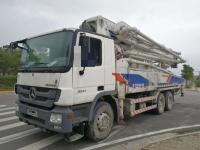 China Zoomlion 47m Used Concrete Pump for Ready-Mix Second-Hand Machinery Cylinder Structure for sale