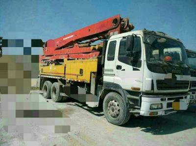 China Concrete Mixer Machine Pm 38 Meter Concrete Pump with 4 Boom Sections 265 Kw Engine Power for sale