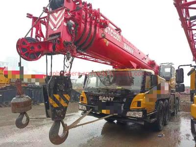 China Very Good Condition 80T Truck Mounted Crane with Low Working Hours and Folding Design for sale