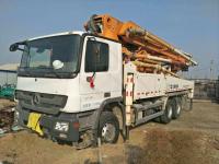 China High Productivity 47m Used Concrete Pump with Benz Chassis and Hydraulic Machining Process for sale