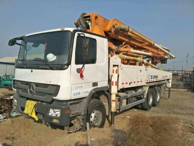 China High Productivity 47m Used Concrete Pump with Benz Chassis and Hydraulic Machining Process for sale