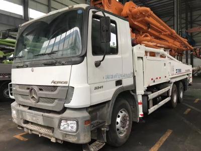 China Orange Color Zoomlion 47m Used Concrete Pump for Heavy Equipment in Productivity /h for sale