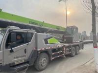 China 4 Shafts 2020 Zoomlion Used Truck Crane Mobile Crane Consturciton Equipment Certified for sale