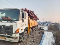 China Second Hand Heavy Equipment Used Concrete Pump Putzmeister 49 Meter for Your Business for sale