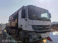 China 38 Meter Semi-Dry Shotcrete Truck Mounted Concrete Pump with High/Low Pressure Output for sale