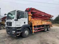 China Max.Vertical Reach 38 Meter Used Sy Heavy Equipment for Concrete Boom Pump Truck for sale