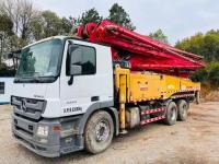 China Hydraulic Machining Process Cylinder Type 49 Meter Concrete Pump Truck on Mercedes Benz for sale