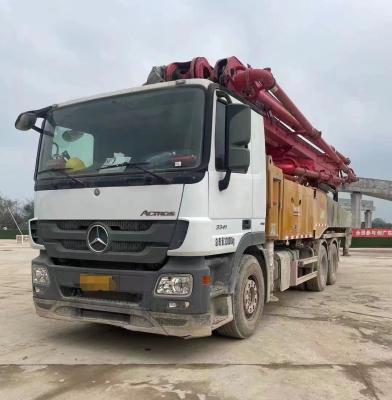 China Used Sy 49 Meter Boom Pump for Semi-Dry Shotcrete Concrete Pump in Good Condition for sale