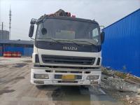 China 56 Meter Max.Vertical Reach Concrete Mixer Machine with 12/8.3 MPa Output Pressure for sale