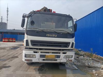 China 56 Meter Max.Vertical Reach Concrete Mixer Machine with 12/8.3 MPa Output Pressure for sale