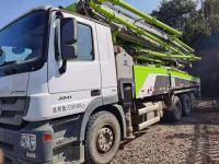 China Construction Heavy Equipment with 49 Meter Boom Pump Used Semi-Dry Shotcrete Type for sale