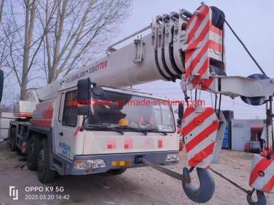 China Used Condition 70t Truck Crane All Terrain Crane in Shaft Number 4 Crane Jib Five-Arm for sale