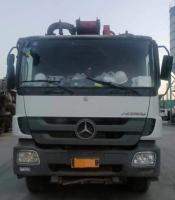 China 1400mm Feeding Height Used Putzmeister Concrete Truck Pump 56m for Batching Plant Mixer for sale