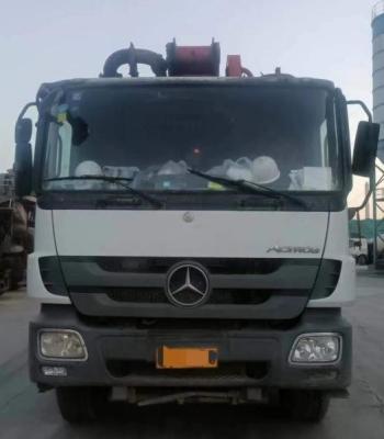 China 1400mm Feeding Height Used Putzmeister Concrete Truck Pump 56m for Batching Plant Mixer for sale