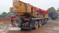 China 25ton Used Truck Crane with Five-Arm Crane Jib and Maximum Lifting Weight of 16t for sale