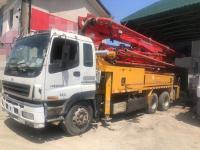 China Concrete Pump M38-4 Second Hand Putzmeister 38 Meter Truck Mounted for Ready Mix Sale for sale