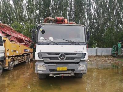 China Structure Cylinder Type Used Heavy Equipment for Putzmeister 56 Meter Concrete Pump Truck for sale