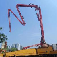 China Second Hand Hydraulic Machining Process Concrete Pump Schwing Putzmeister 49m on Benz for sale