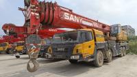 China 2013 Year Used Mobile Crane Heavy Equipment Hoist Crane with 4 Shafts and 50ton Capacity for sale