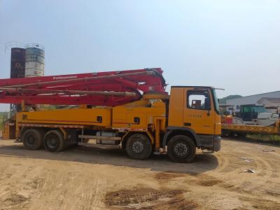 China Benz Mercedes 2006 Putzmeister Schwing Orange Hydraulic Machining Process 42m 46m Arrival for sale