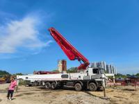 China 56m Used Concrete Pump from German Made Original Putzmeister for High Productivity for sale
