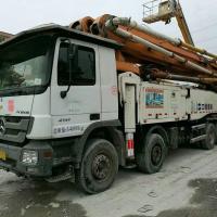 China Zoomlion 56m Used Concrete Pump for Semi-Dry Shotcrete Type and 1380mm Feeding Height for sale