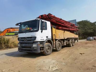 China Hydraulic Concrete Boom Pump 56m Truck Mounted Pump for Heavy-Duty Construction Needs for sale