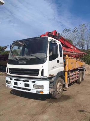 China Truck Mounted Pump Concrete Boom Pump Delivery with Vibrating Amplitude 2.6mm Used - for sale