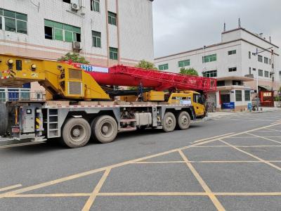 China 55t Mobile Crane 2019 Used Crane Truck with Good Condition Stc550t Knuckle Boom Crane for sale