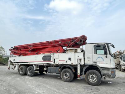 China 41000kgs Total Weight Used Concrete Pump Truck Hydraulic Concrete Boom Pump Putzmeister for sale