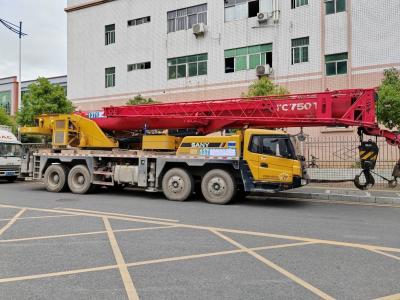 China STC550T 4 Shaft Number Used 50ton Hydraulic Construction Equipment Truck Crane for sale