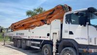 China 2014 Zml 63m Concrete Pump Truck Concrete Boom Pump Heavy Equipment for Construction for sale
