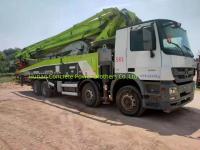 China Actros 4141 Chassis Zoomlion 56 Meter Concrete Pump Truck with 44000kgs Load Capacity for sale