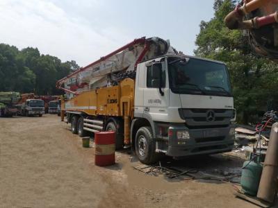 China Orange 62m Concrete Pump Truck Concrete Boom Pump Heavy Equipment 15200*2500*4000mm for sale