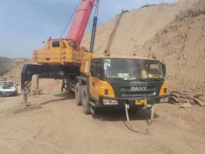 China 100t All Terrain Mobile Truck Crane Stc 1000A 100 Tons Used Crane with 6 Jib Shafts for sale