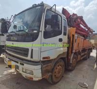 China Used 2011 Putzmeister 46 Meter Concrete Pump Truck Concrete Boom Pump for Volume Jobs for sale