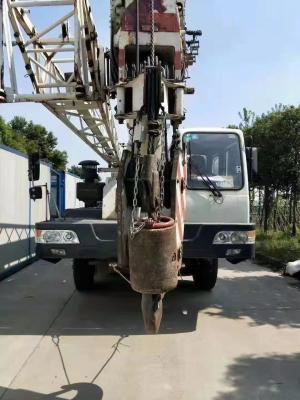China White QY50 50ton Used Mobile Crane Lifting Equipment Truck Crane by Zoomlion 2013 for sale
