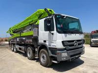 China 2013 Zml 56m Concrete Pump Truck Concrete Boom Pump Heavy Equipment with in White for sale